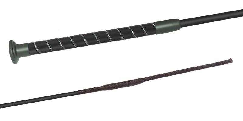 Fleck Dressage Whip with Graphite Crystals – Piaf Copenhagen ApS